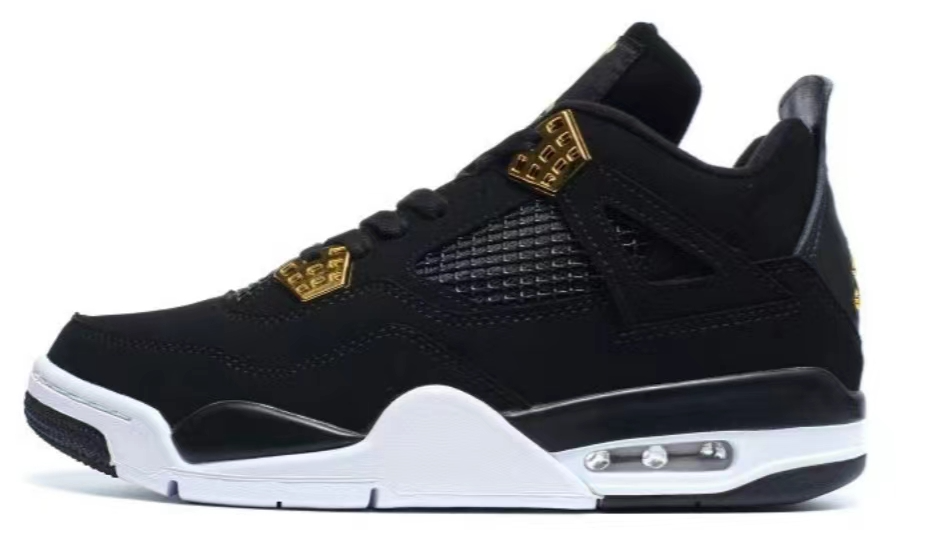 Air Jordan 4 Black gold buckle – Dynastillas